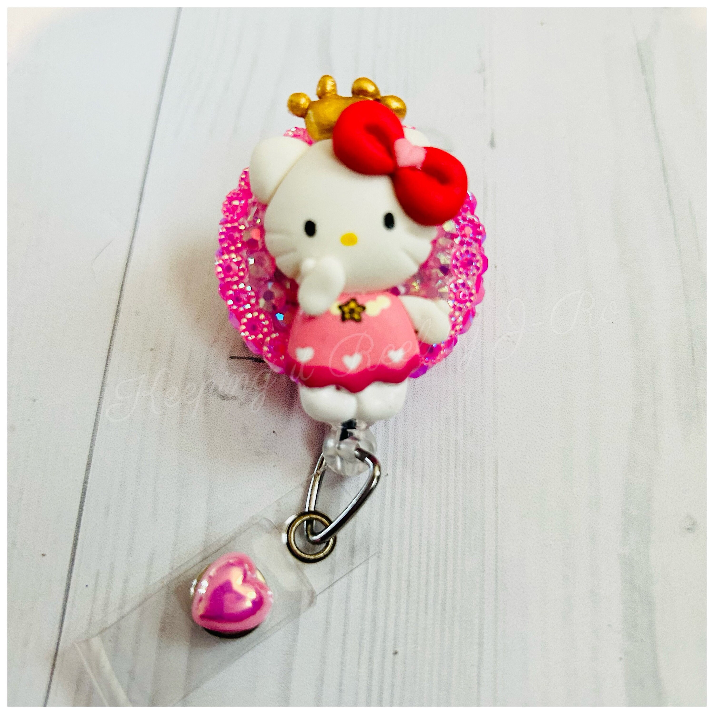 Princess Anime Kitty Badge Reel - Etsy