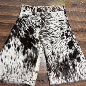 Cowhide Hair-on Shorts: Western Cowboy Style, Custom Size - Etsy
