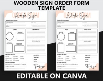 Custom Order Form - Etsy