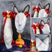 Creme Wolf / Creme Cat Paw / Creme Fur Paw - Etsy