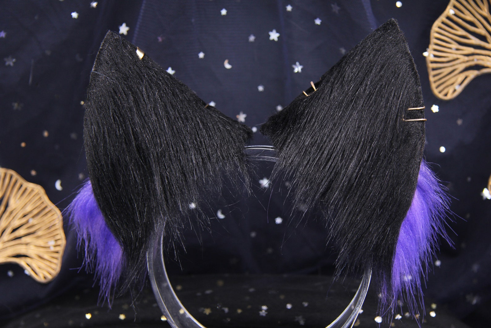 Fancy Fox Ears Set Galaxy Collections violet - Etsy