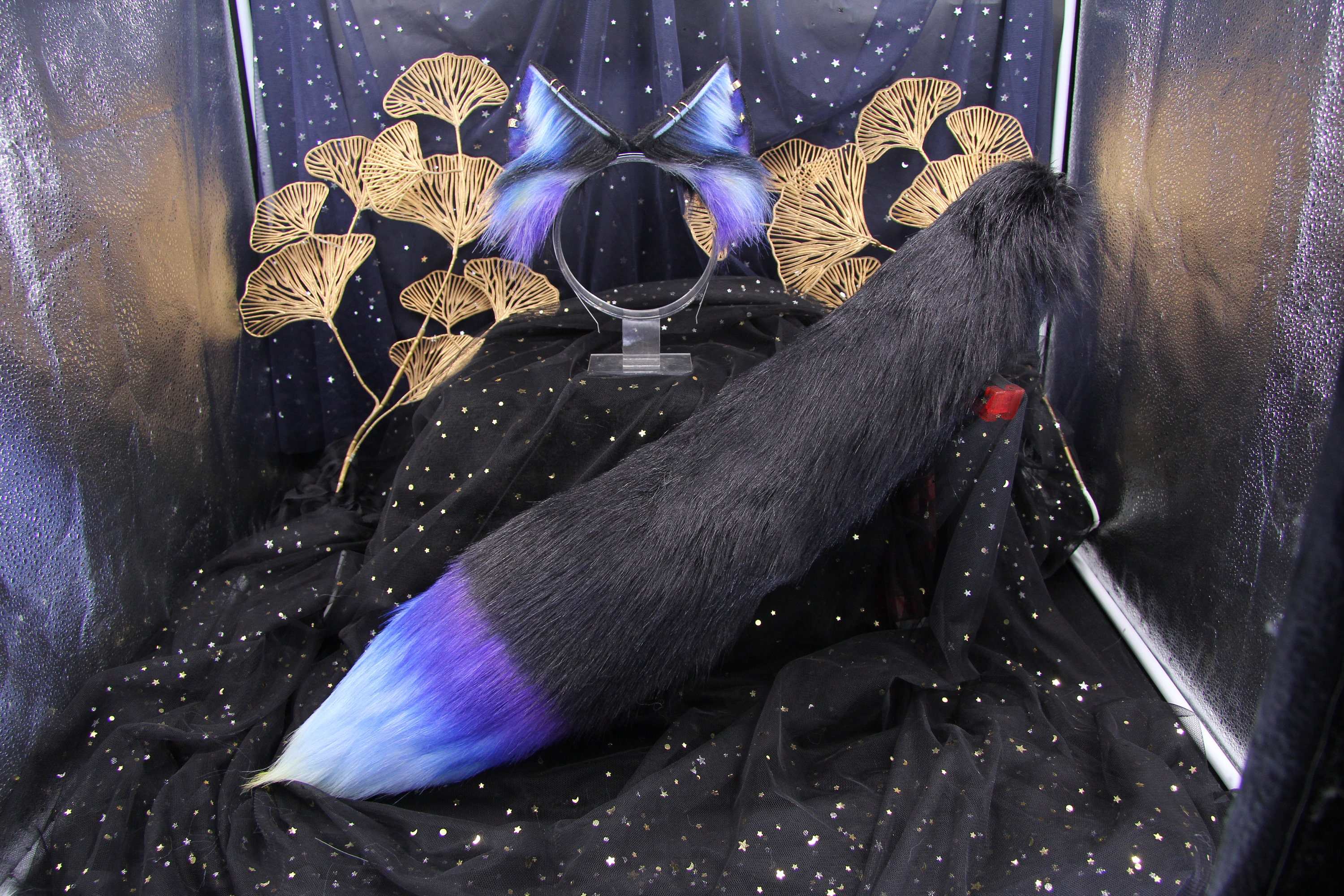 Fancy Fox Galaxy Collection blue - Etsy