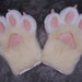 Creme Wolf / Creme Cat Paw / Creme Fur Paw - Etsy