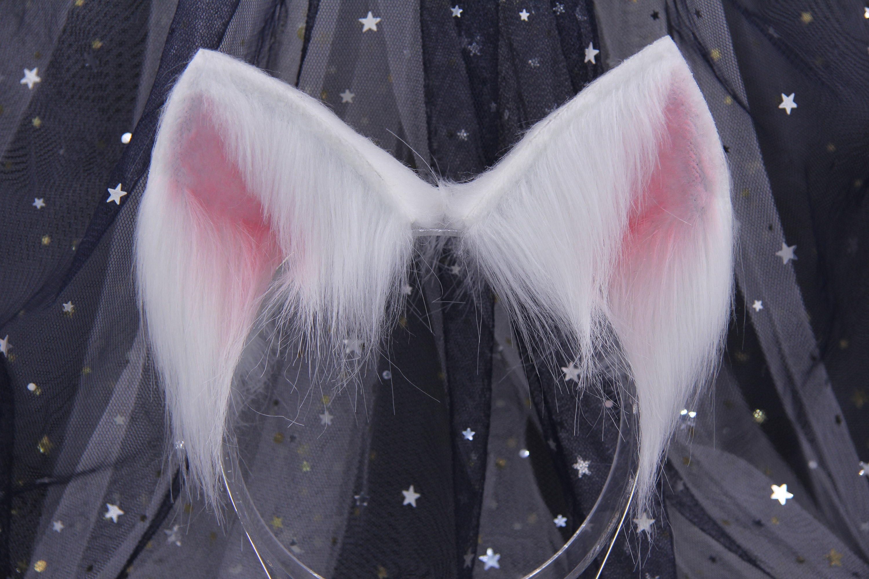 Cosplay Cat Ears and Tail : White Cat Set - Etsy