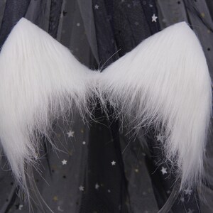 Cosplay Cat Ears and Tail : White Cat Set - Etsy