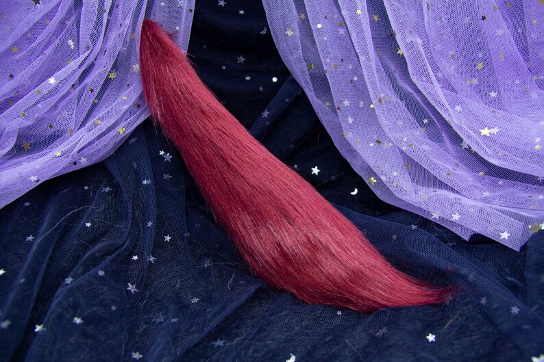 BJD doll Red Fox Ear and Tail Set - Etsy