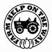 Farm Help on the Way Svg, Png, Eps, Pdf Files, Farm Baby Announcement ...
