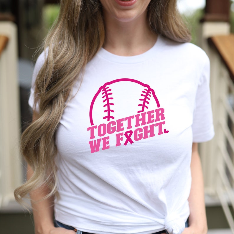 Softball Breast Cancer Svg, Png, Eps, Pdf Files, Baseball Breast Cancer ...