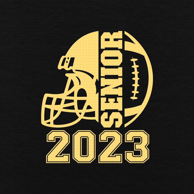 Senior Football Svg Pnd Eps Pdf Files Senior Football 2023 - Etsy
