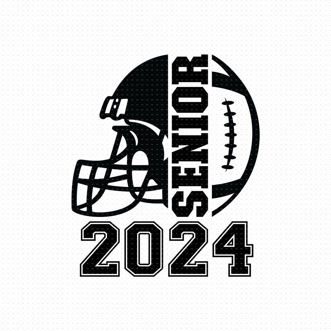 Senior Football Svg, Pnd, Eps, Pdf Files, Senior Football 2024 Svg ...