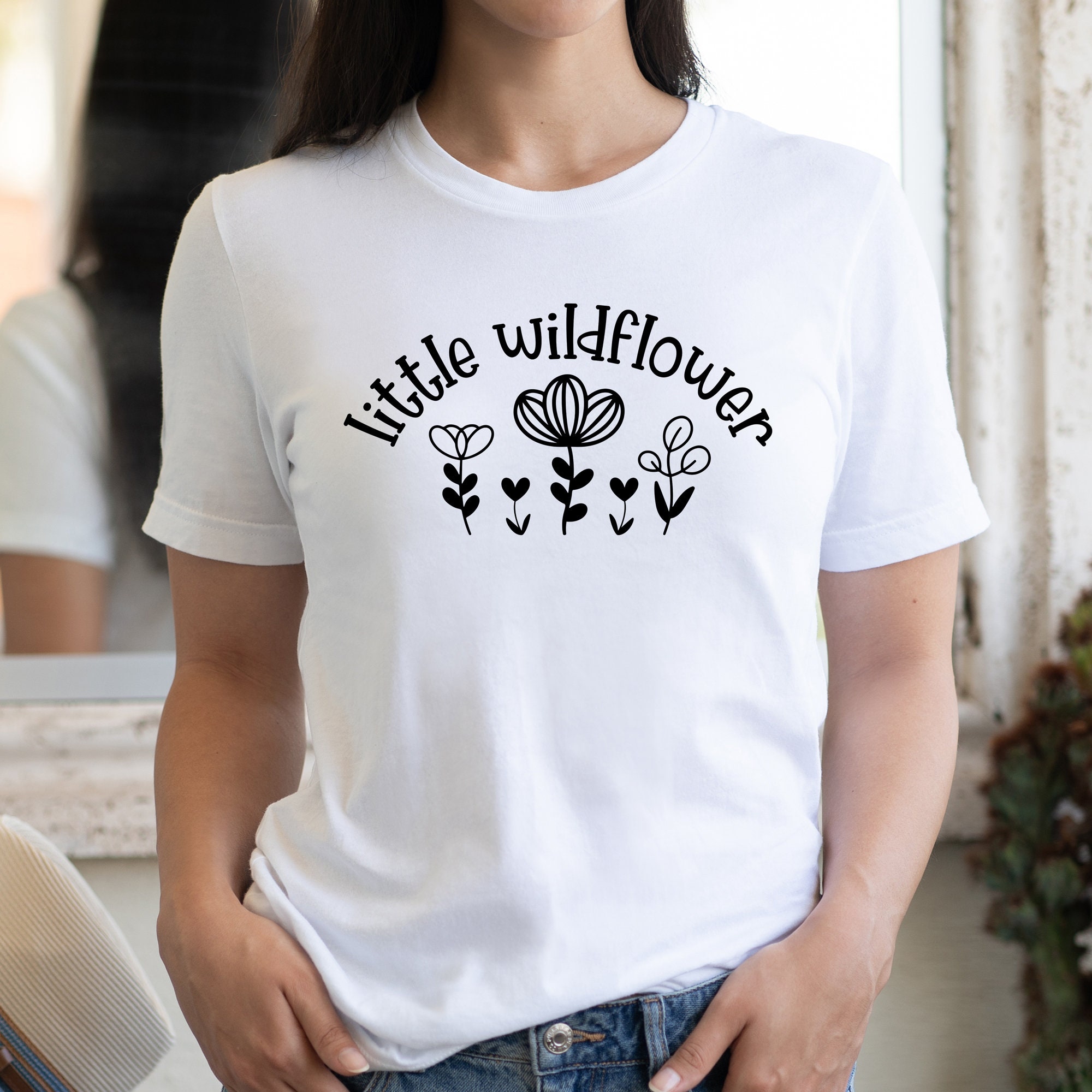 Little Wildflower Svg Png Eps Pdf Files Wildflower Svg - Etsy