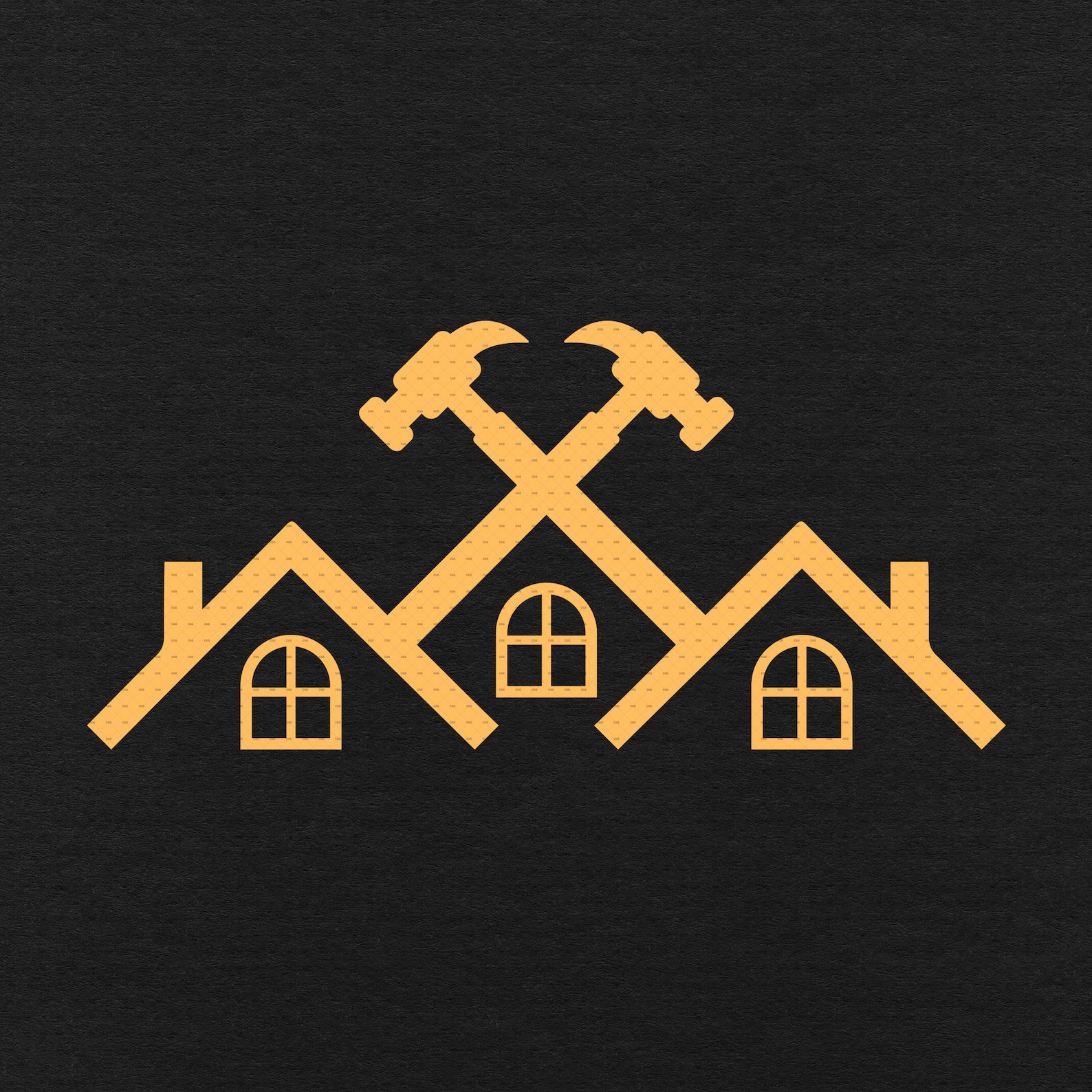 Logo de techador Svg Png Pdf Eps Archivo recortado, Techo Svg, Logotipo ...