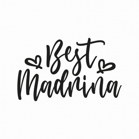 Best Madrina Svg Png Eps Pdf Files Madrina Svg Madrina - Etsy