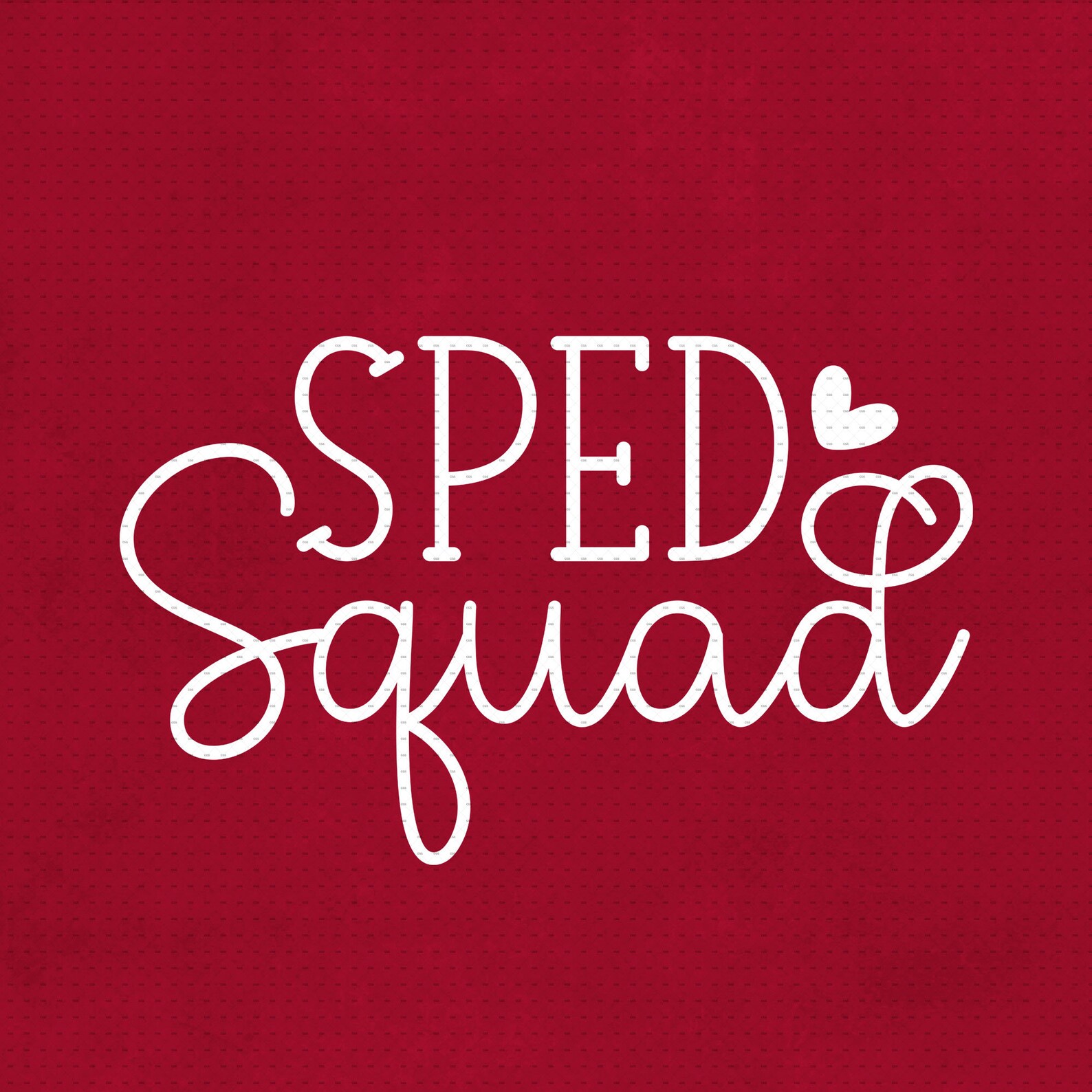 Sped Squad Svg Png Eps Pdf Files Special Education Svg - Etsy