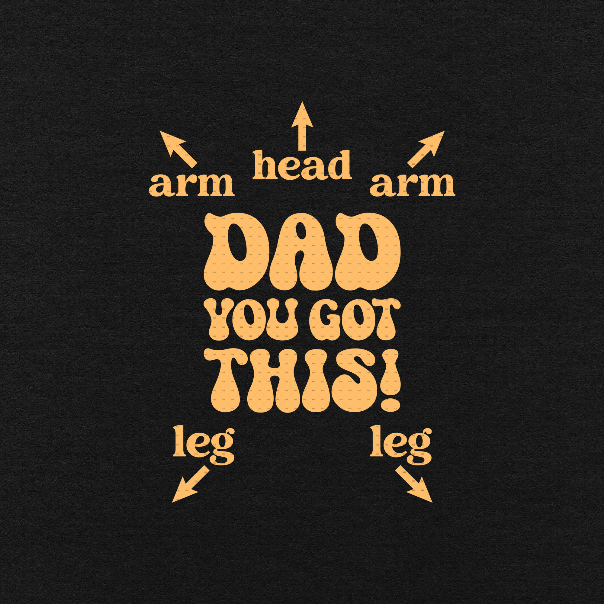 Dad You Got This Svg, Png, Eps, Pdf Files, Newborn Onesies Svg, New Dad ...