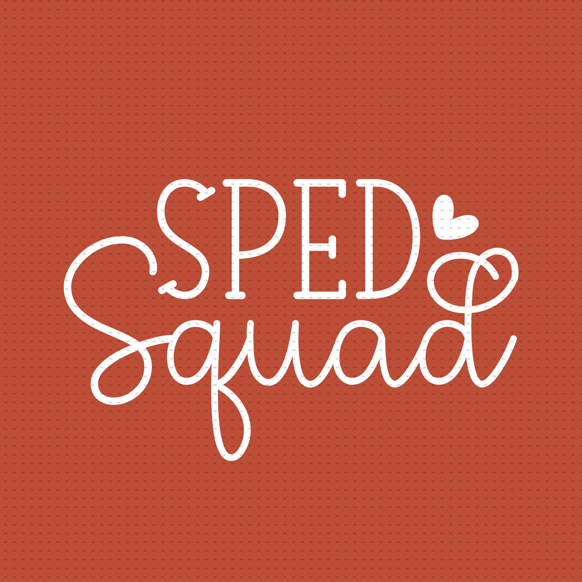 Sped Squad Svg Png Eps Pdf Files Special Education Svg - Etsy