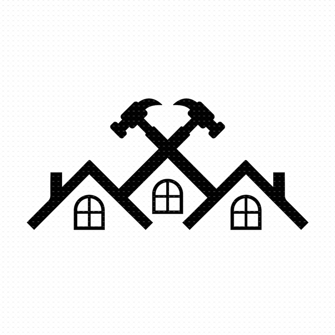 Roofer Logo Svg Png Pdf Eps Cut File, Roofing Svg, Construction Logo ...
