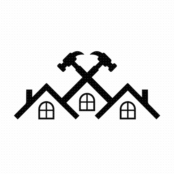 Roofing Svg - Etsy