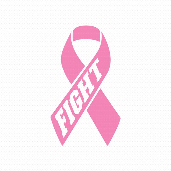 Pink Cancer Ribbon Svg Png Eps Pdf Files Fight Cancer Svg - Etsy