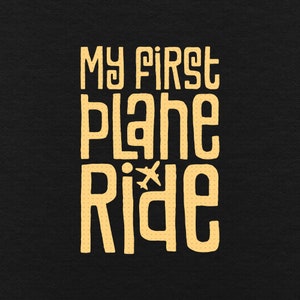 My First Plane Ride Svg, Png, Eps, Pdf Files, First Plane Ride Svg, 1st ...