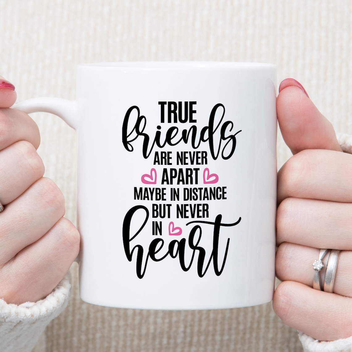 True Friends Are Never Apart Maybe in Distance but Never in - Etsy