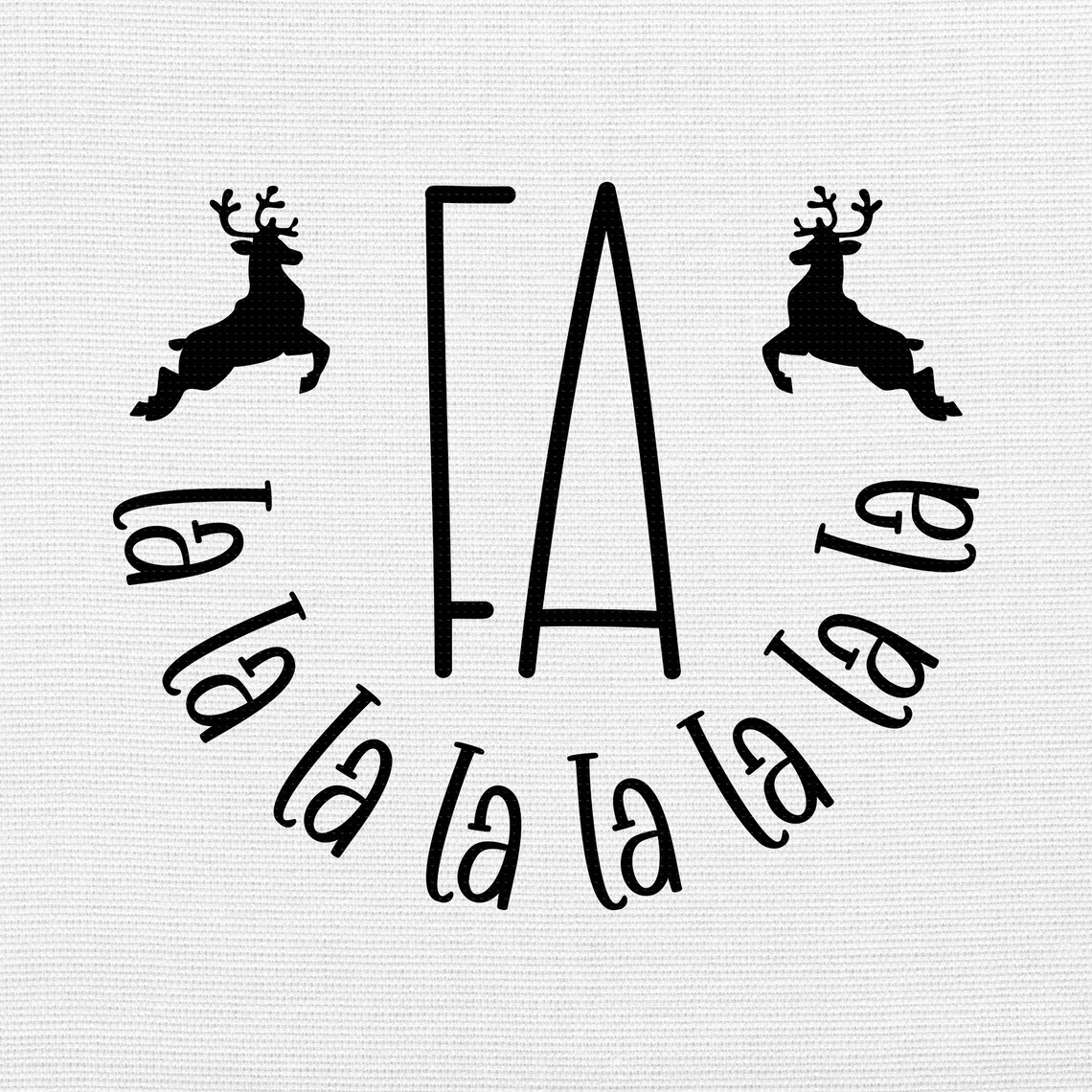 Fa La La La La Svg Png Eps Pdf Files Christmas Song Svg | Etsy