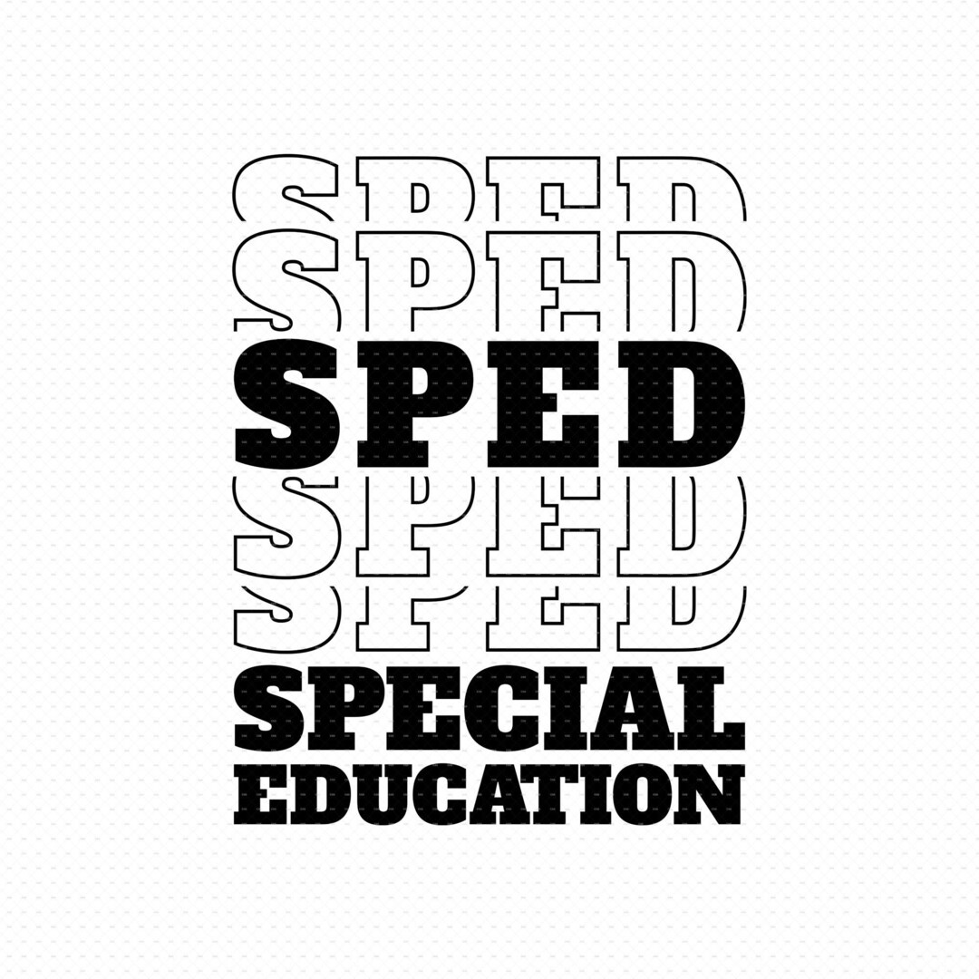 Special Education Svg, Png, Eps, Pdf Files, Special ED Svg, Special ED ...
