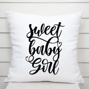 Sweet Baby Girl Svg, Baby Girl Svg, Sweet Baby Girl Cake Topper Svg ...