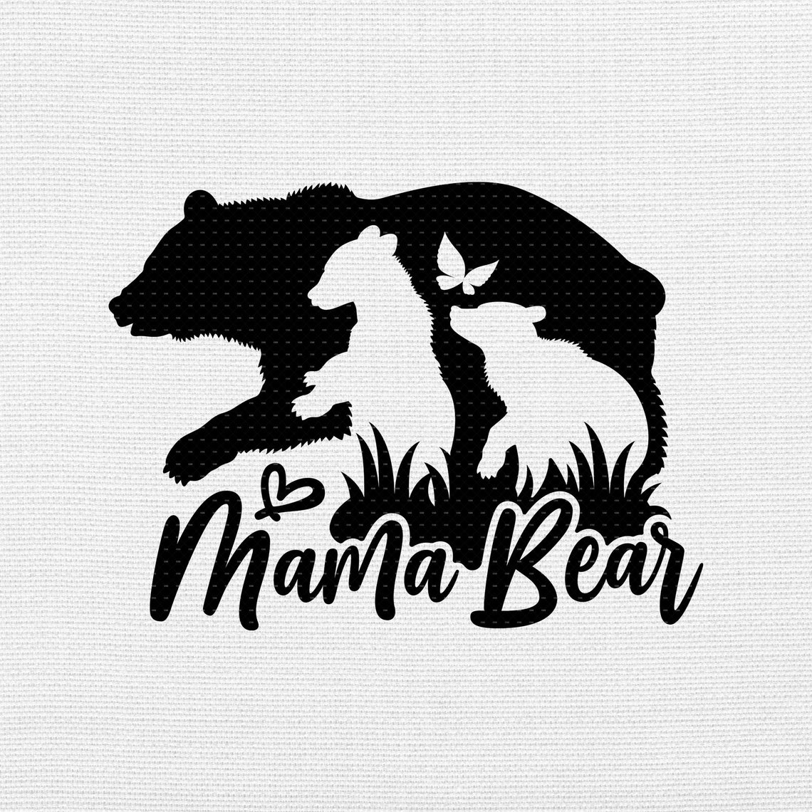 Mama Bear Svg Png Eps Pdf Files Bear Mama Svg Mama Baby Bear - Etsy