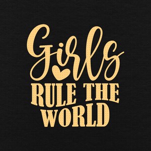 Girls Rule the World Svg, Png, Eps, Pdf Files, Girls Rule Svg, Girl ...