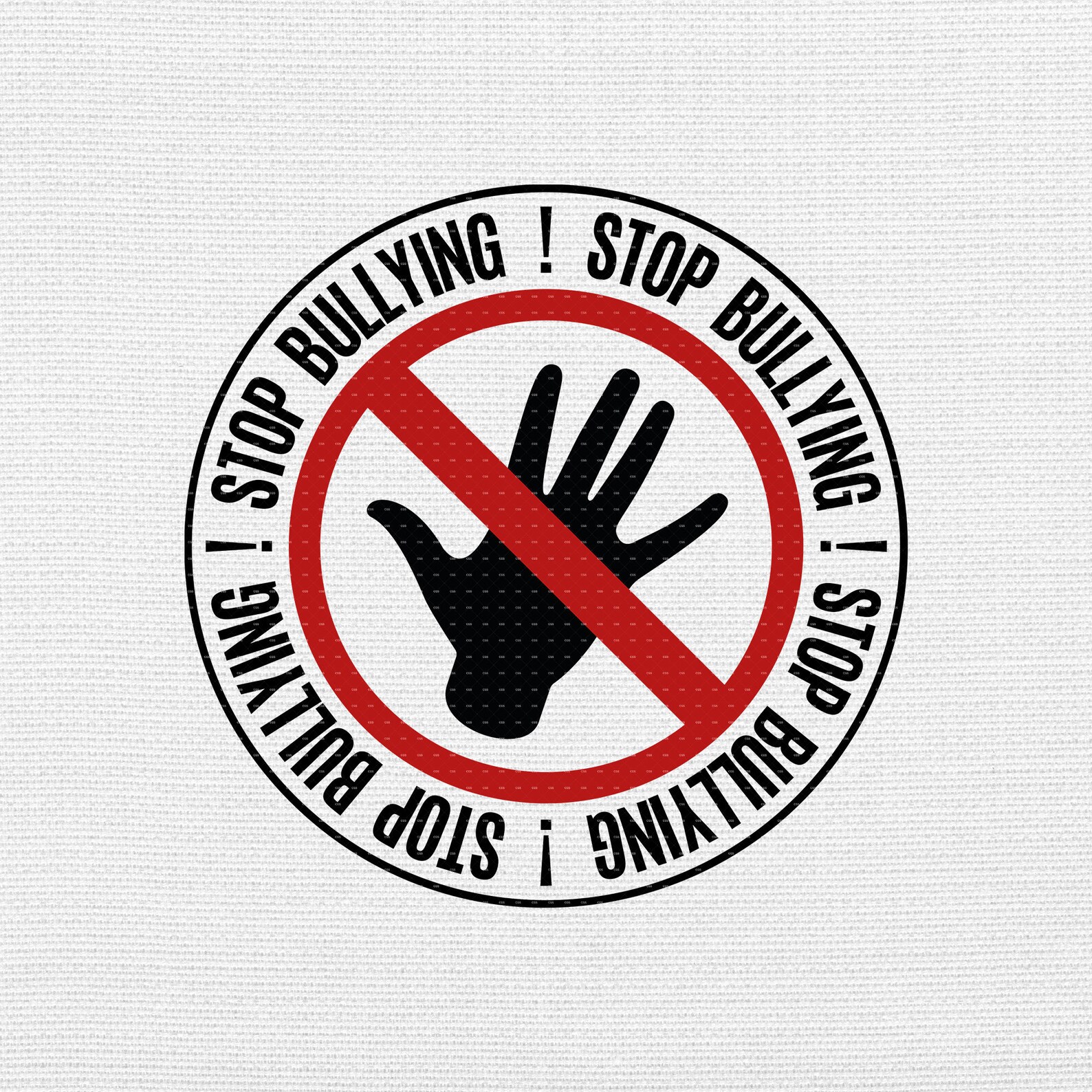 Stop Bullying Svg Png Eps Pdf Files Anti Bullying Svg Etsy