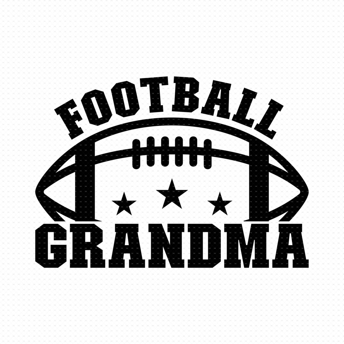 Football Grandma Svg Png Eps Pdf Files Football | Etsy