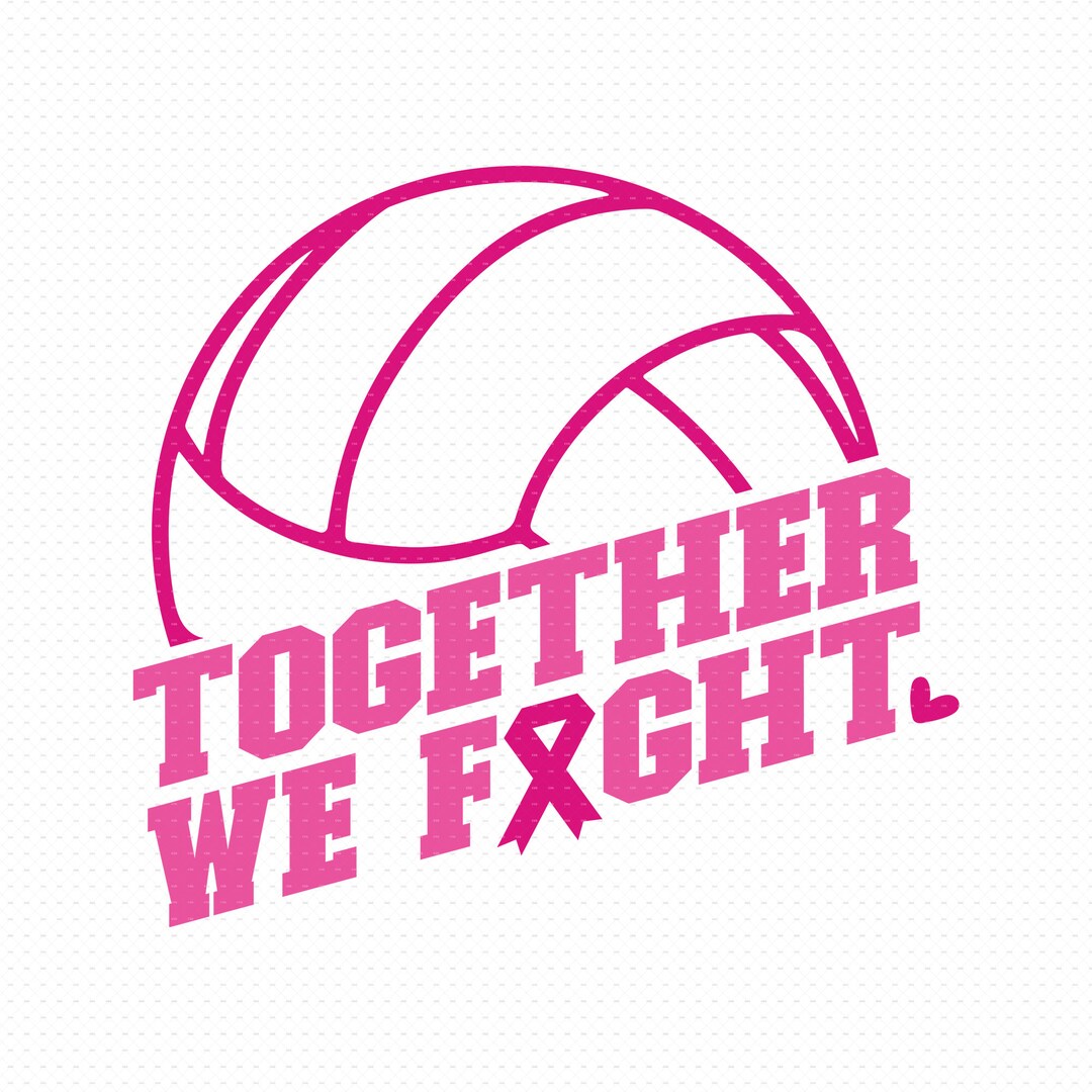 Together We Fight Svg, Png, Eps, Pdf Files, Breast Cancer Svg ...