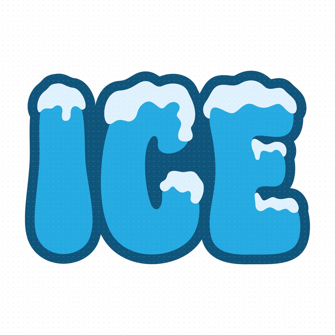 Ice Svg, Png, Eps, Pdf Files, Ice Design Svg, Ice Ice Baby Svg - Etsy