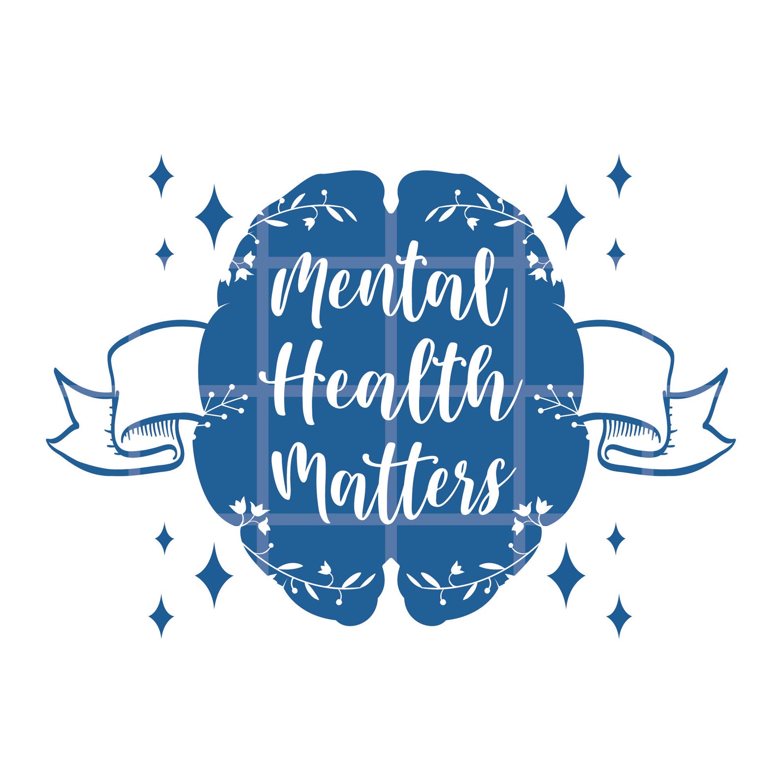Mental Health Matters Svg Cut File Healthy Mind Mental Etsy