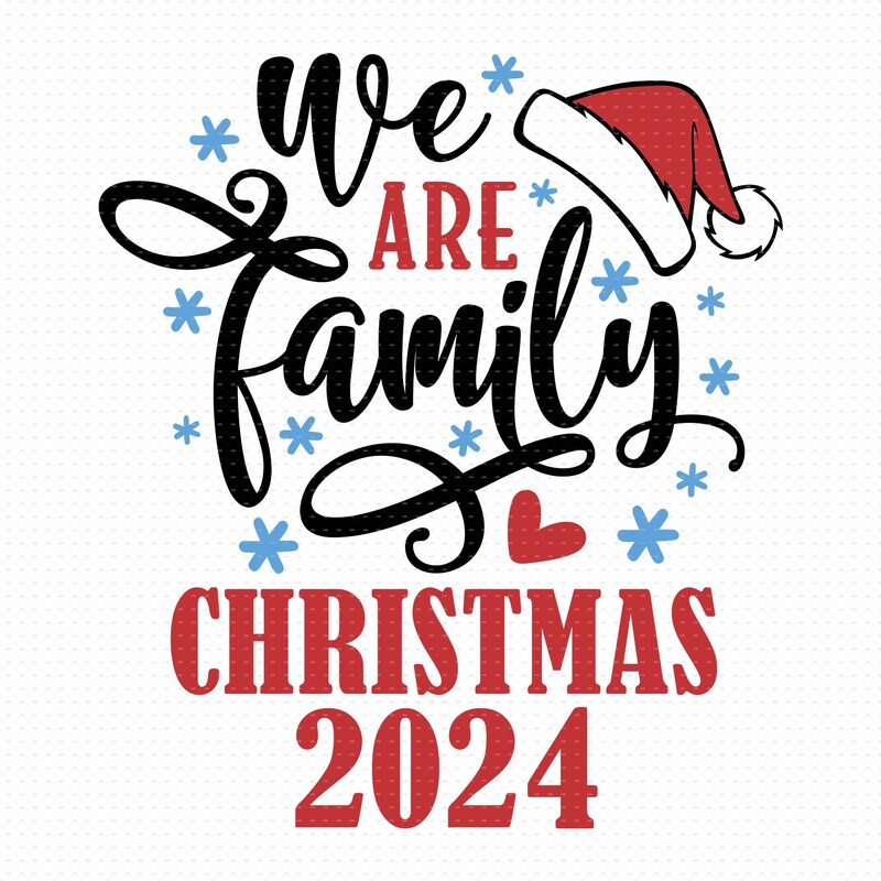 Family Christmas Svg - Etsy