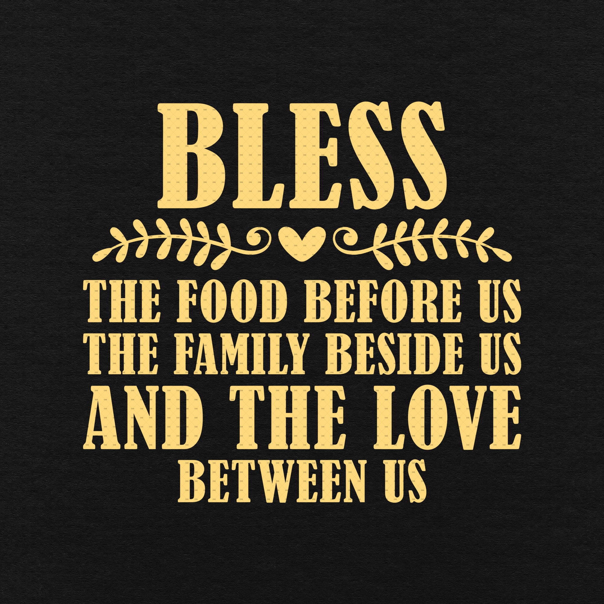 Bless the Food Before Us Svg, Png Eps, Pdf Files, Bless the Food Svg ...