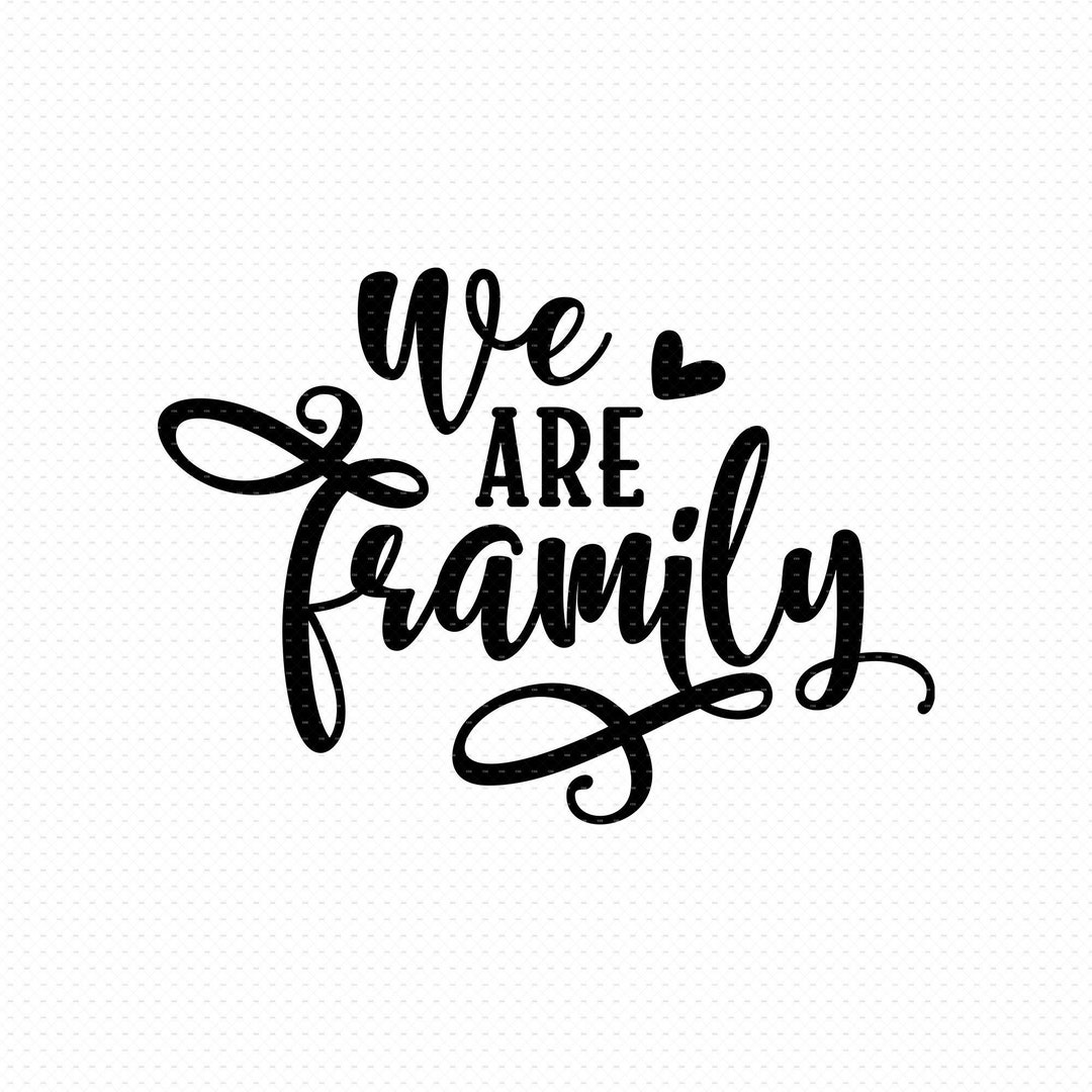 We Are Framily Svg, Png, Eps, Pdf Files, Friends Family Svg, Friends ...