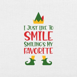 I Just Like to Smile Smiling's My Favorite Svg Png Eps Pdf Files, I ...