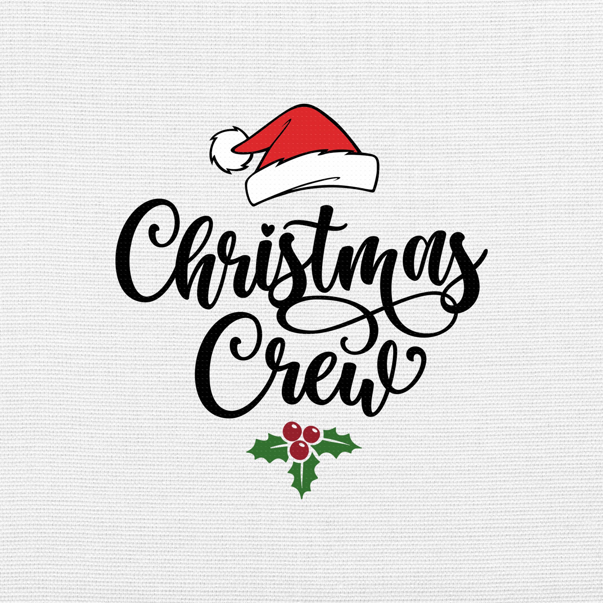 Christmas Crew Svg Png Eps Pdf Files Family Christmas Shirt | Etsy