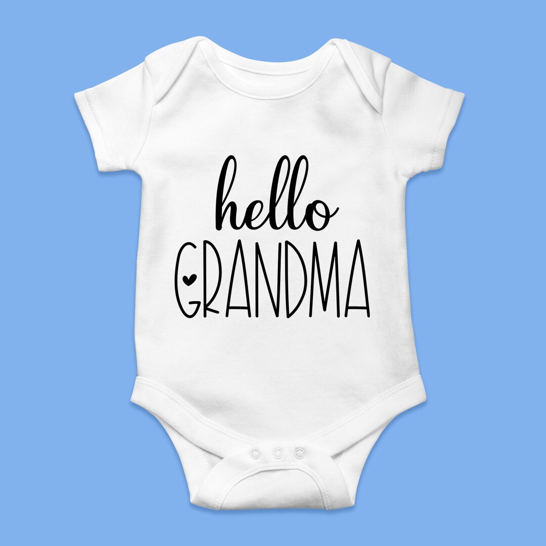 Hello Grandma Svg Png Eps Pdf Files, New Grandma Svg, Grandma Svg ...