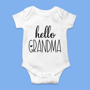 Hello Grandma Svg Png Eps Pdf Files, New Grandma Svg, Grandma Svg ...