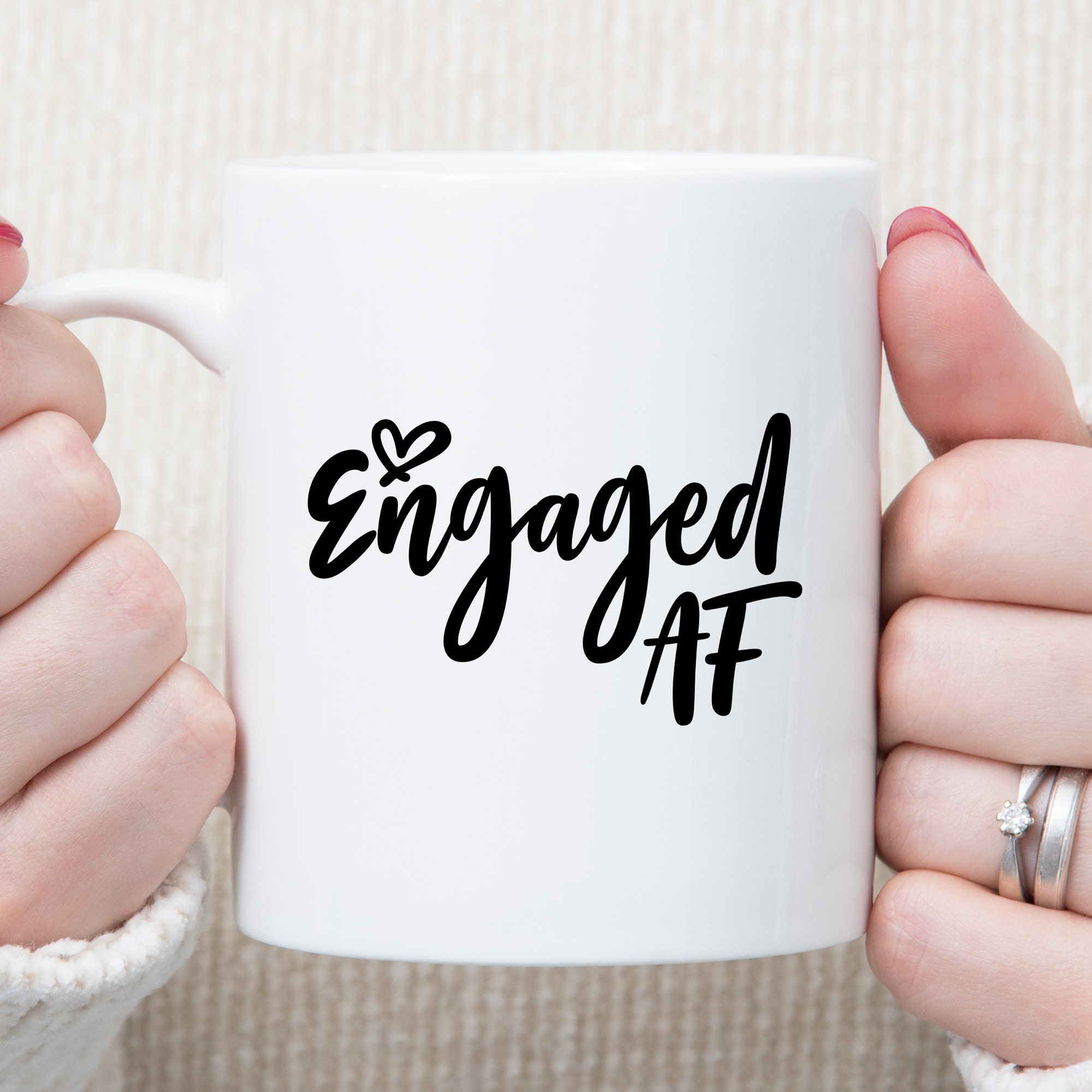 Engaged AF Svg Png Eps Pdf Files Engaged Svg Engaged Svg | Etsy