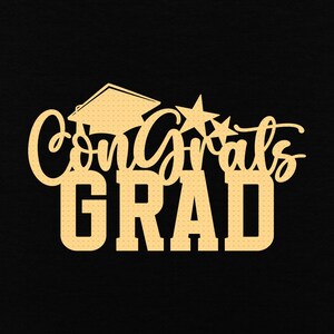 Congrats Grad Svg, Png, Eps, Pdf, Congrats Grad Png, Congrats Grad Cake ...
