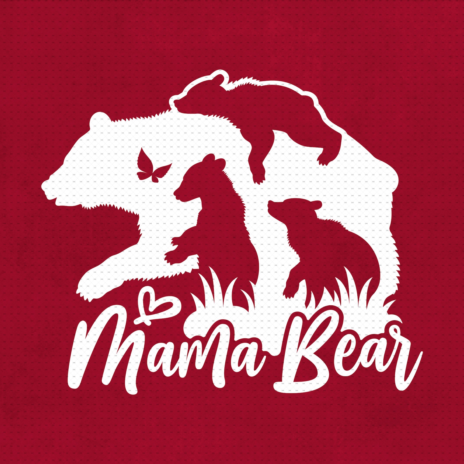 Mama Bear Svg Png Eps Pdf Files Three Cubs Svg Bear Mama - Etsy