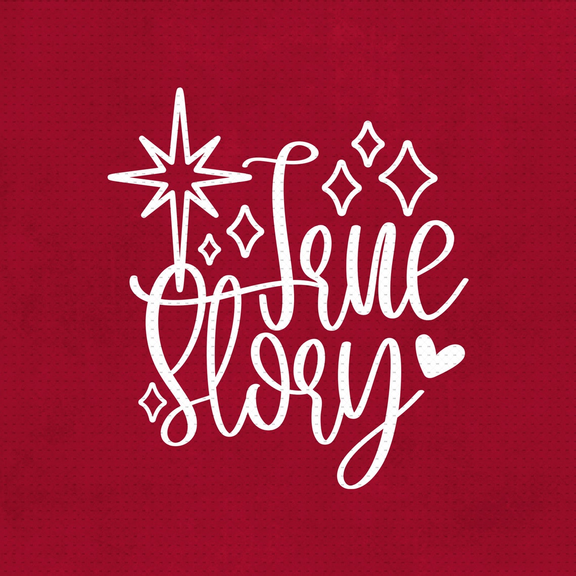 True Story Svg Png Eps Pdf Files True Story Nativity Svg | Etsy