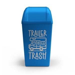Trailer Trash Svg, Png, Eps, Pdf, Trash Can Svg, Trash Can Vector ...