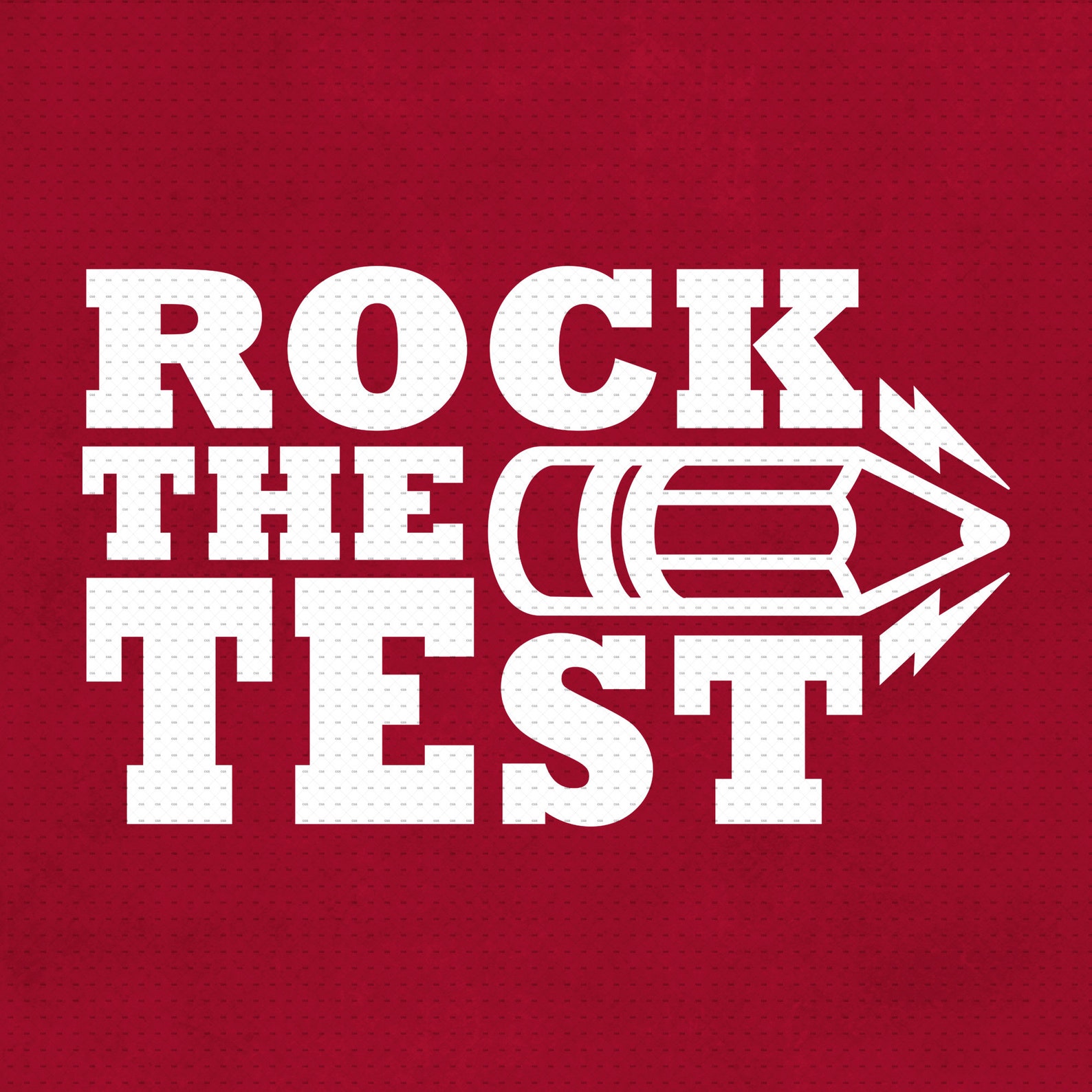 Rock the Test Svg Png Eps Pdf Files Test Day Svg School - Etsy