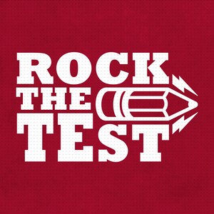 Rock the Test Svg, Png, Eps, Pdf Files, Test Day Svg, School Testing ...