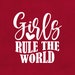Girls Rule the World Svg, Png, Eps, Pdf Files, Girls Rule Svg, Girl ...